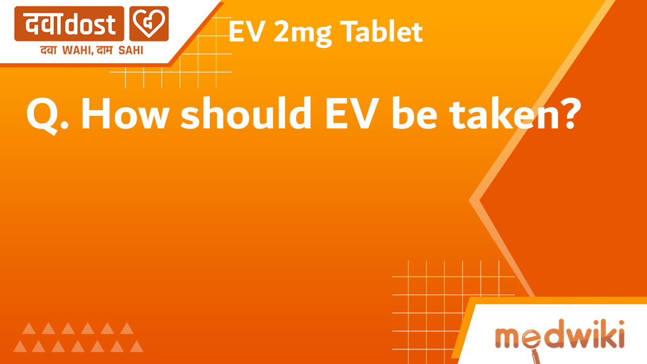 EV 2mg Tablet 10s - Corona Remedies Pvt Ltd | Buy generic medicines at ...
