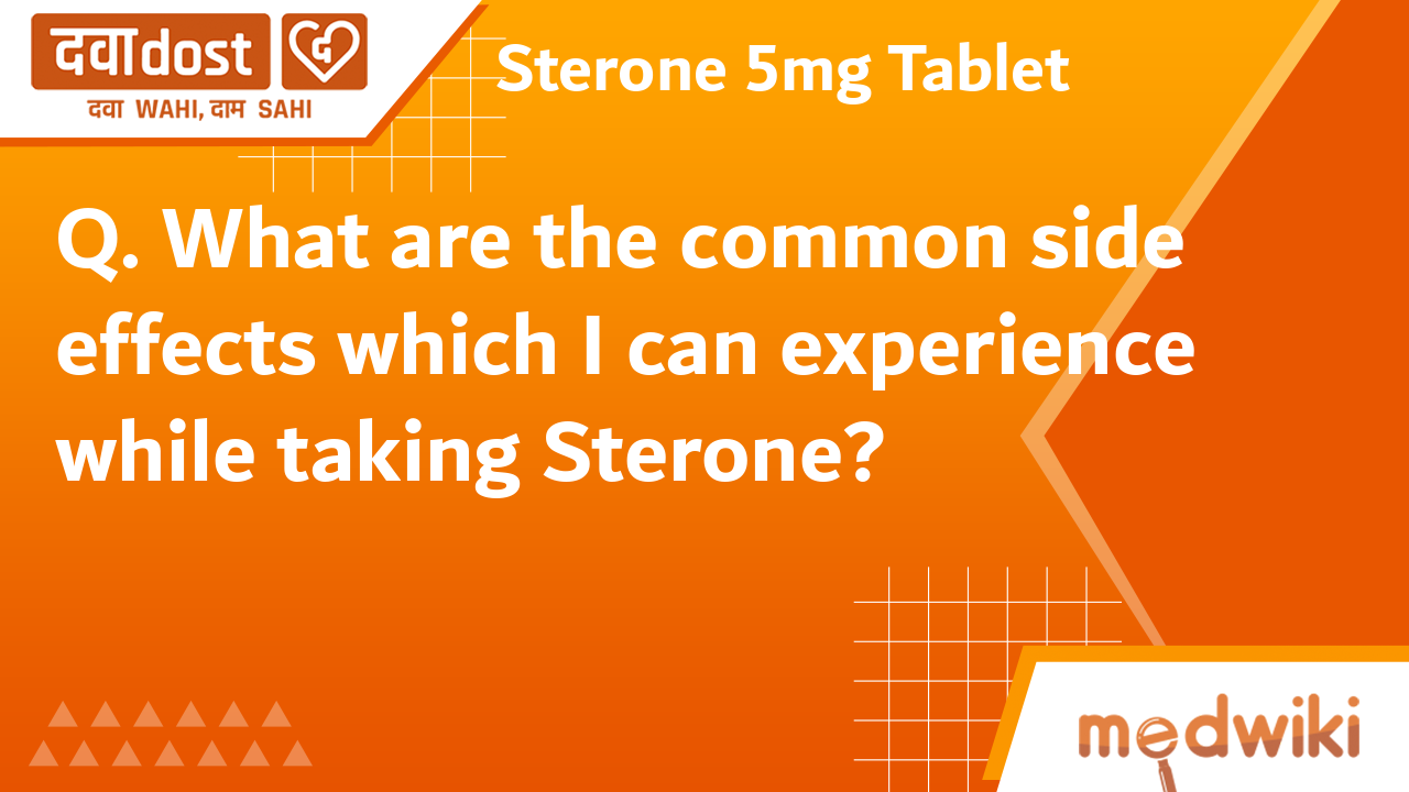 Sterone 5mg Tablet - Vatican Life Sciences Pvt Ltd | Buy generic ...