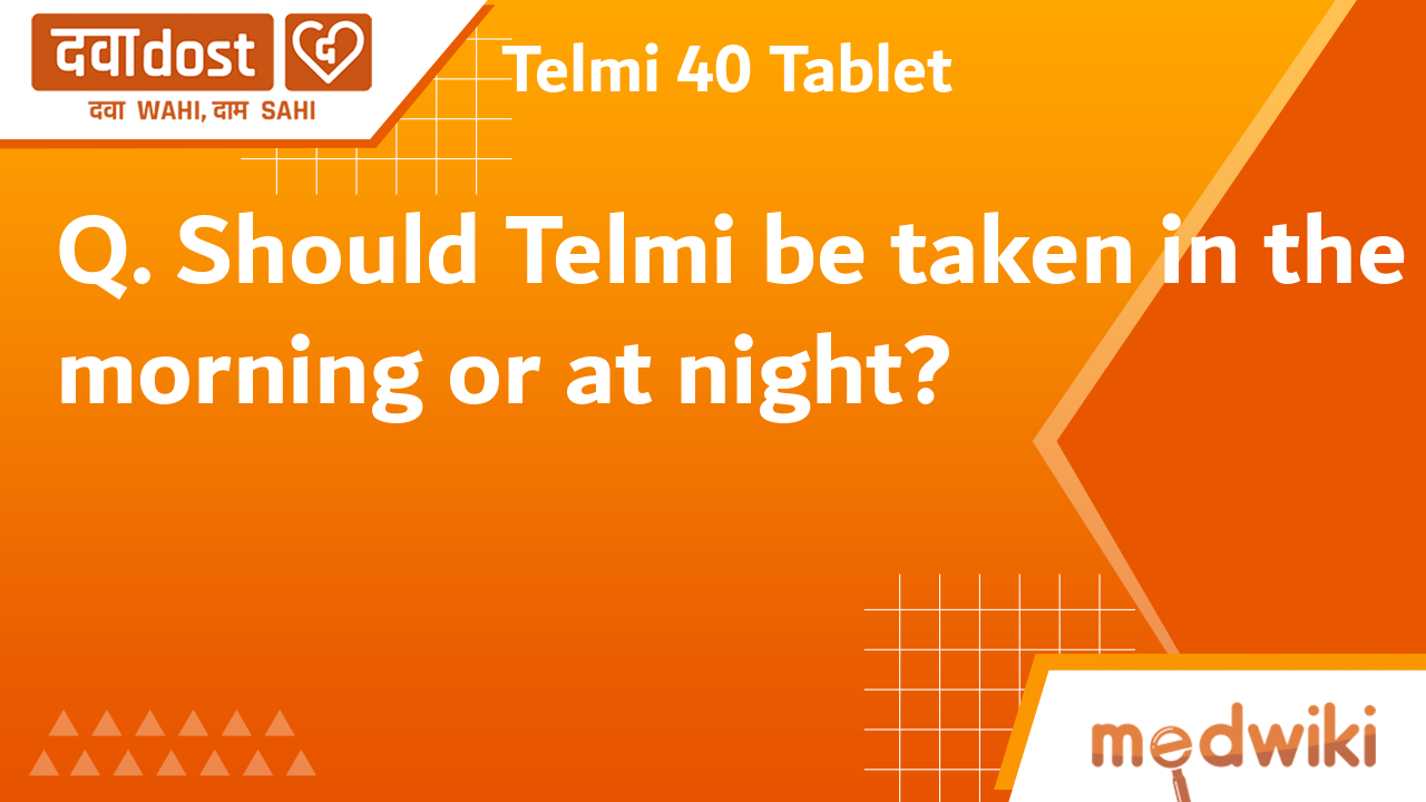 Telmi 40 Tablet - West-Coast Pharmaceutical Works Ltd | Buy generic ...