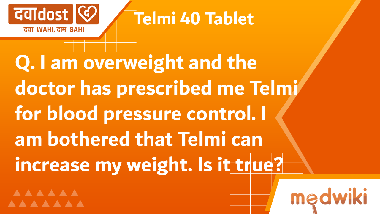 Telmi 40 Tablet - West-Coast Pharmaceutical Works Ltd | Buy generic ...