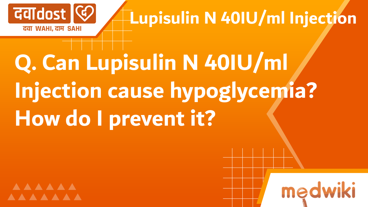 Lupisulin N 40IU/ml Injection 10ml - Lupin Ltd | Buy generic medicines ...