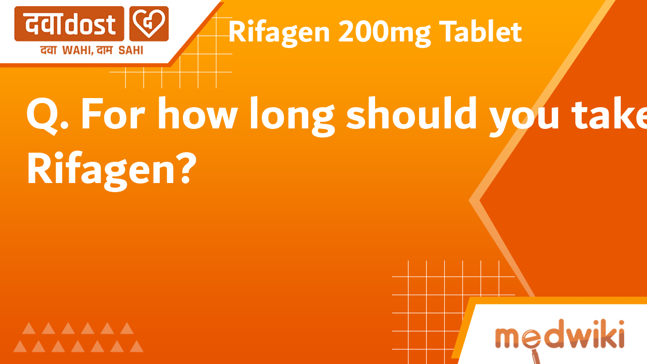 Rifagen 200mg Tablet - Eugenics Pharma Pvt Ltd | Buy generic medicines ...