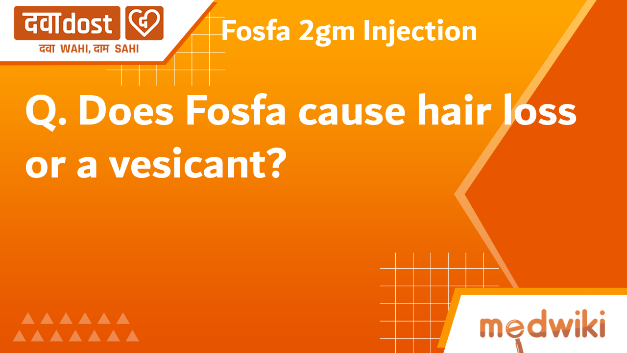 Fosfa 2gm Injection - Getwell Oncology Pvt Ltd | Buy generic medicines ...