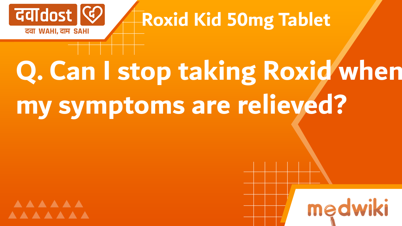 Roxid Kid 50mg Tablet 10s - Alembic Pharmaceuticals Ltd | Buy generic ...