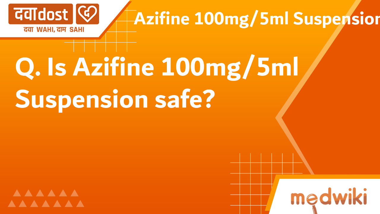 Azifine 100mg/5ml Suspension - Glenmark Pharmaceuticals Ltd | Buy ...