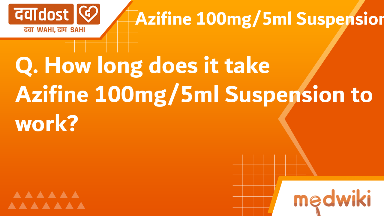 Azifine 100mg/5ml Suspension - Glenmark Pharmaceuticals Ltd | Buy ...