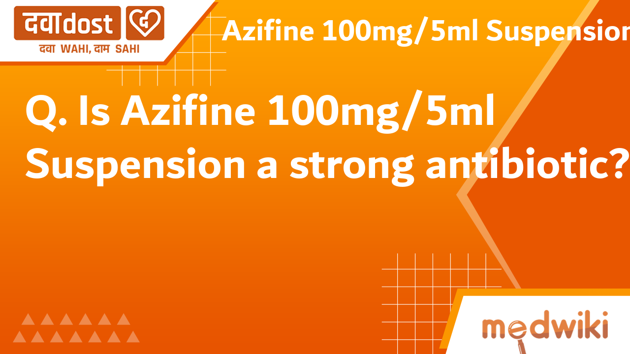 Azifine 100mg/5ml Suspension - Glenmark Pharmaceuticals Ltd | Buy ...
