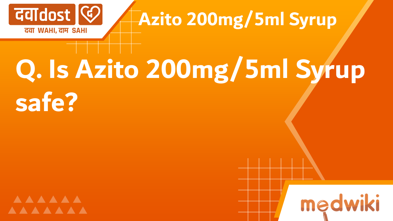 Azito 200mg/5ml Syrup - Salud Care India Pvt Ltd | Buy generic ...