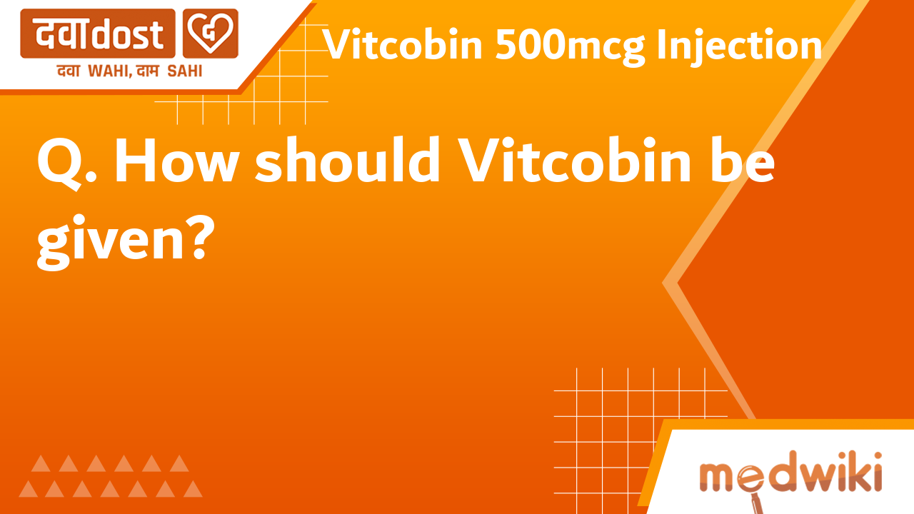 Vitcobin 500mcg Injection 1ml - FDC Ltd | Buy generic medicines at best ...