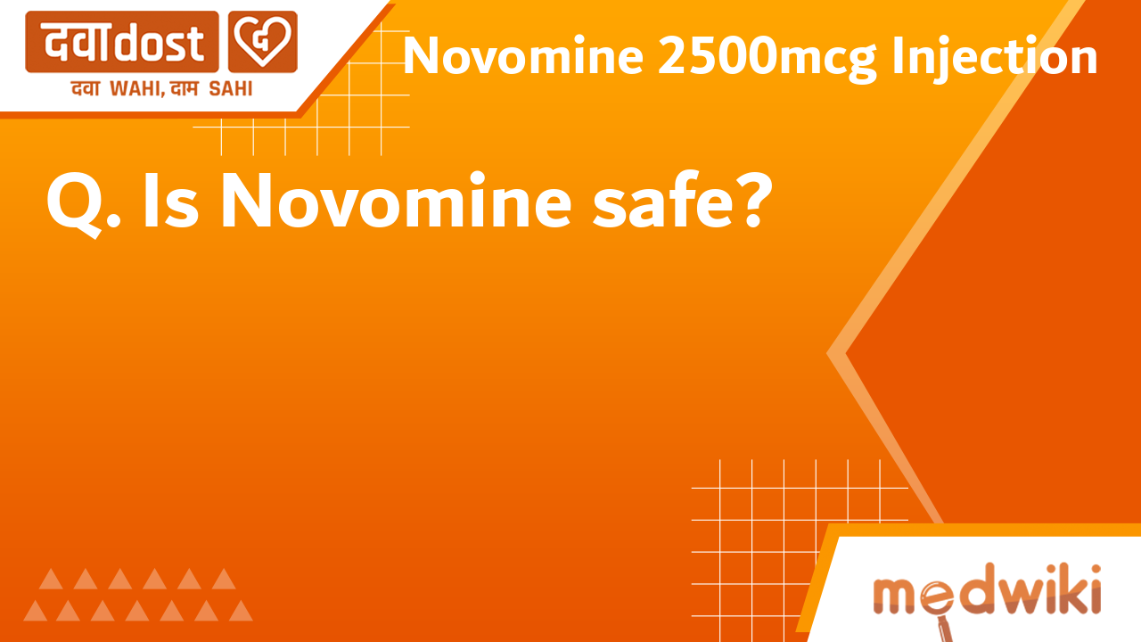 Novomine 2500mcg Injection - Novogen Captab | Buy generic medicines at ...