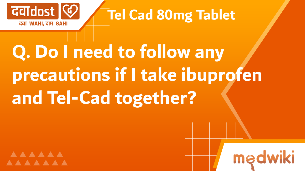 Tel Cad 80mg Tablet 15s - Aprica Pharmaceuticals Pvt Ltd | Buy generic ...