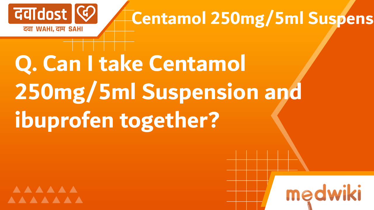 Centamol 250mg/5ml Suspension - Centaur Pharmaceuticals Pvt Ltd | Buy ...