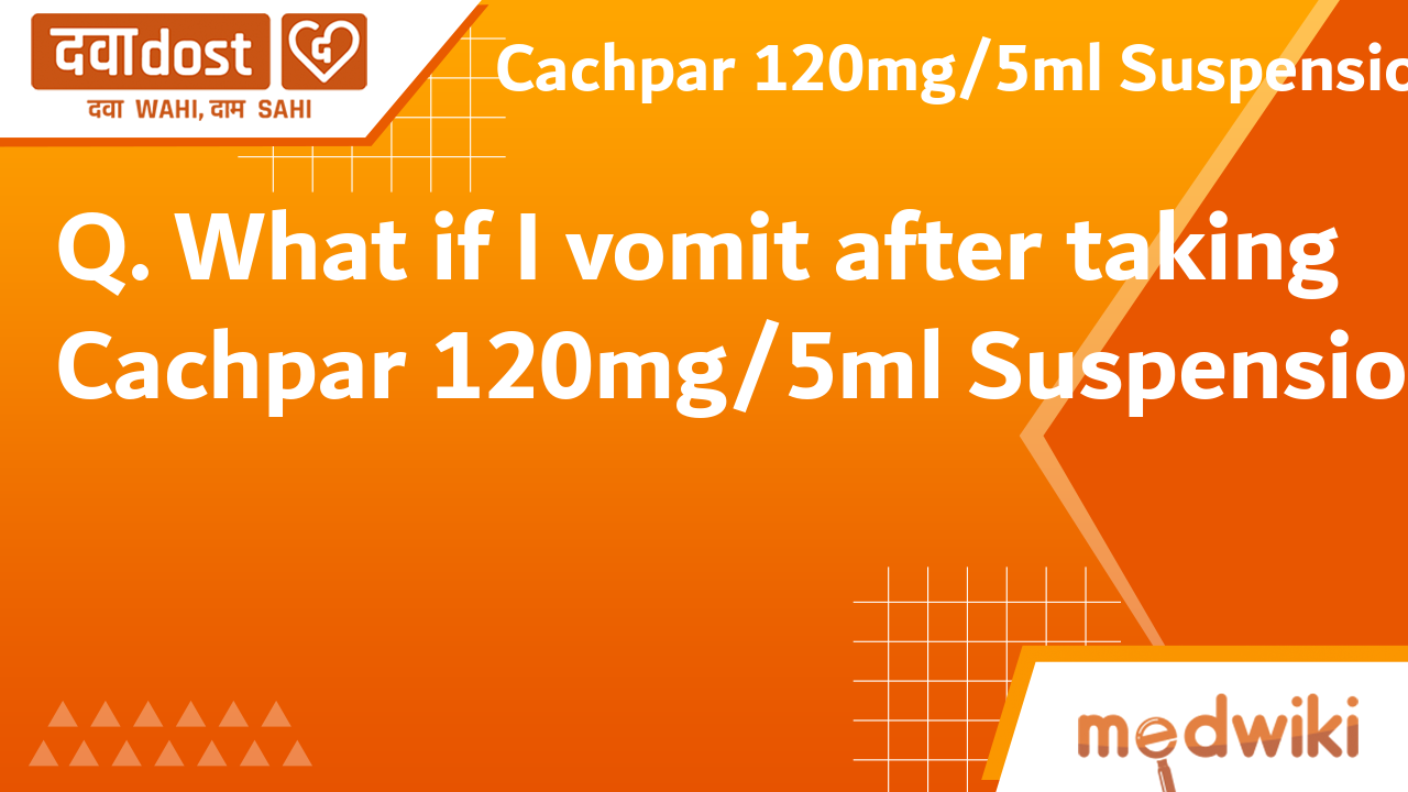 Cachpar 120mg/5ml Suspension - Cachet Pharmaceuticals Pvt Ltd | Buy ...