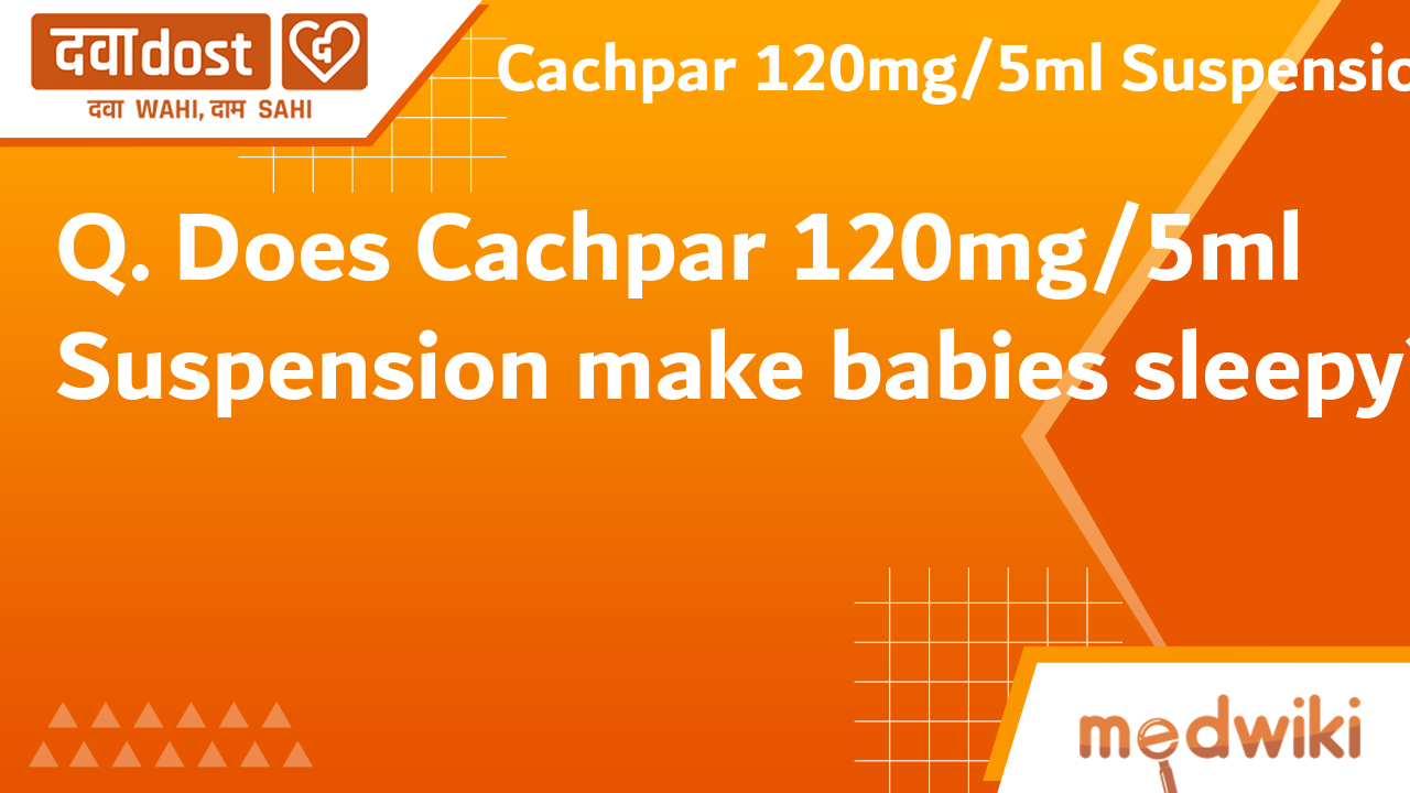 Cachpar 120mg/5ml Suspension - Cachet Pharmaceuticals Pvt Ltd | Buy ...