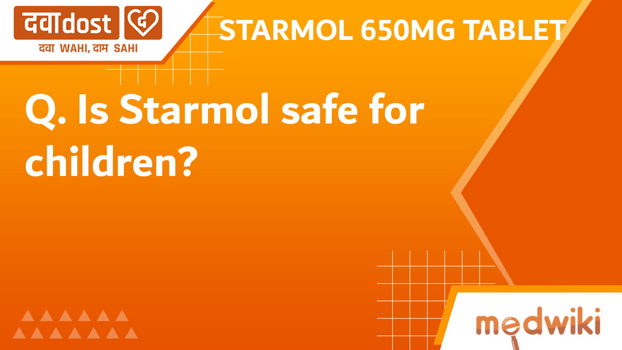 STARMOL 650MG TABLET - Cadila Pharmaceuticals Ltd | Buy generic ...