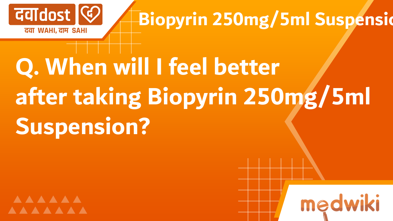 Biopyrin 250mg/5ml Suspension - Biochem Pharmaceutical Industries | Buy ...
