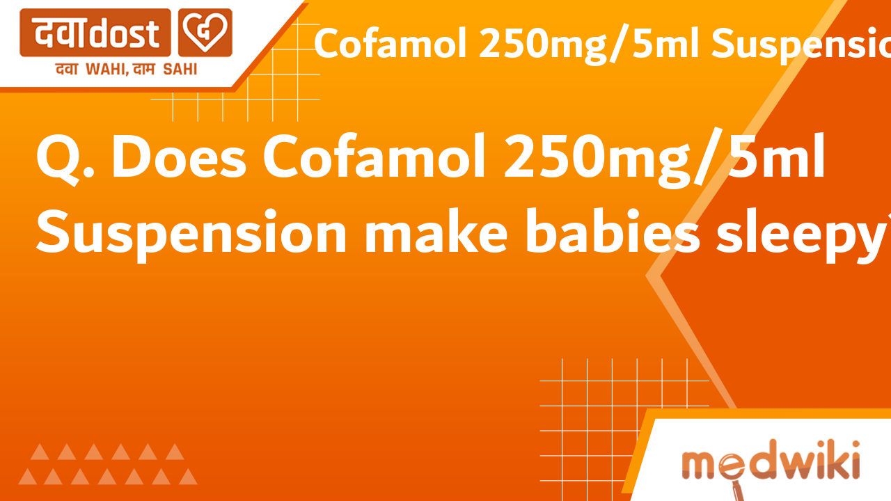 Cofamol 250mg/5ml Suspension - Adcock Ingram Healthcare Pvt Ltd | Buy ...