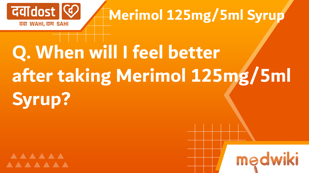 Merimol 125mg/5ml Syrup - Wockhardt Ltd | Buy generic medicines at best ...