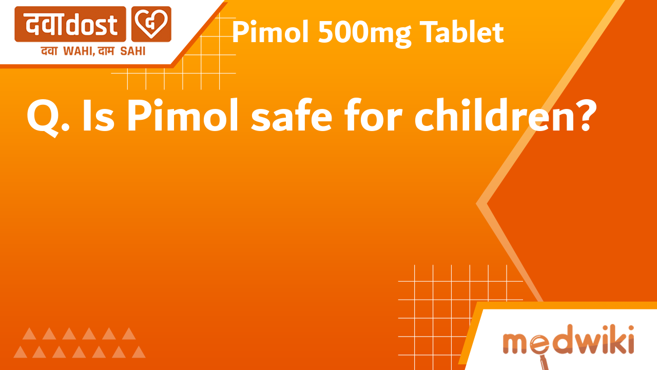 Pimol 500mg Tablet - Pioneer Pharma | Buy generic medicines at best ...