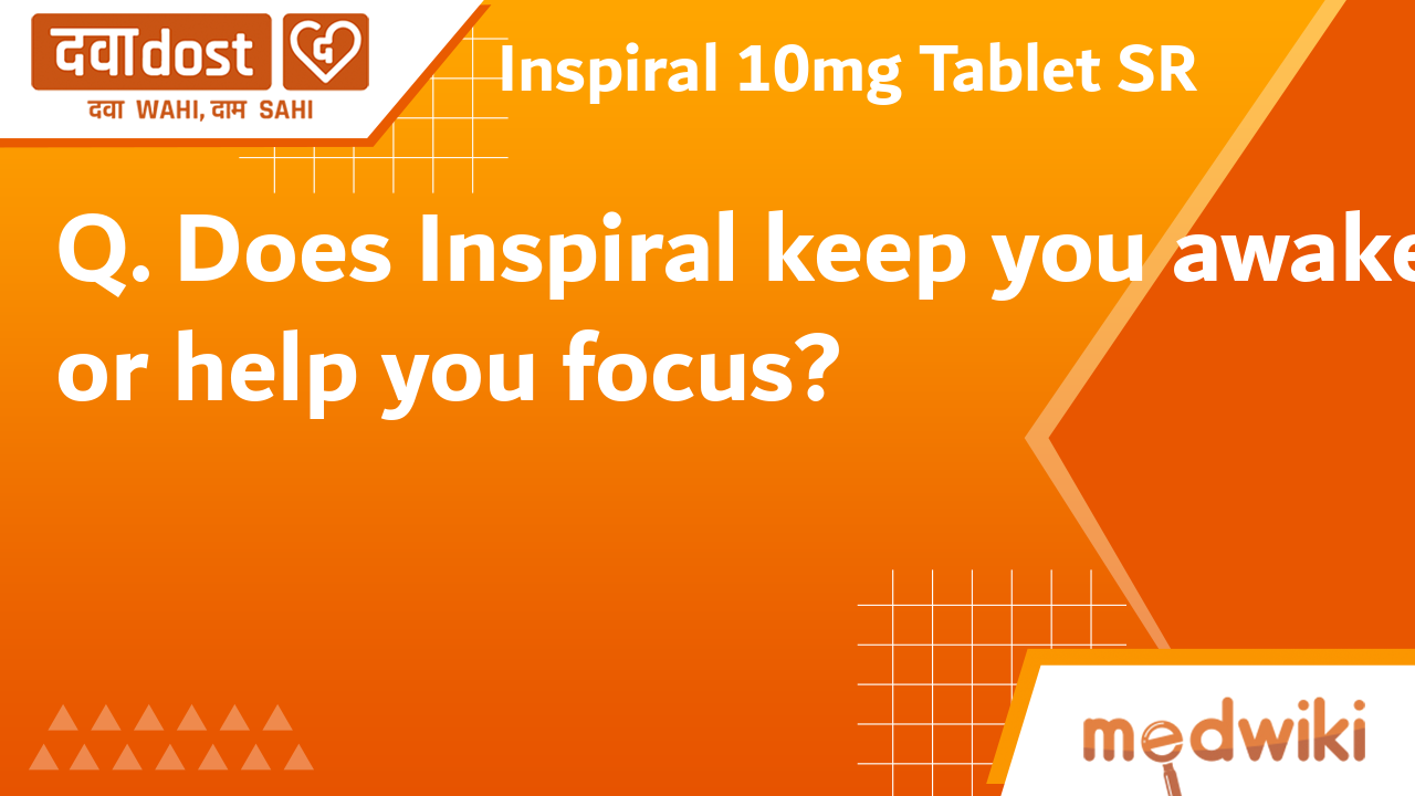 Inspiral 10mg Tablet SR 10s - Ipca Laboratories Ltd | Buy generic ...