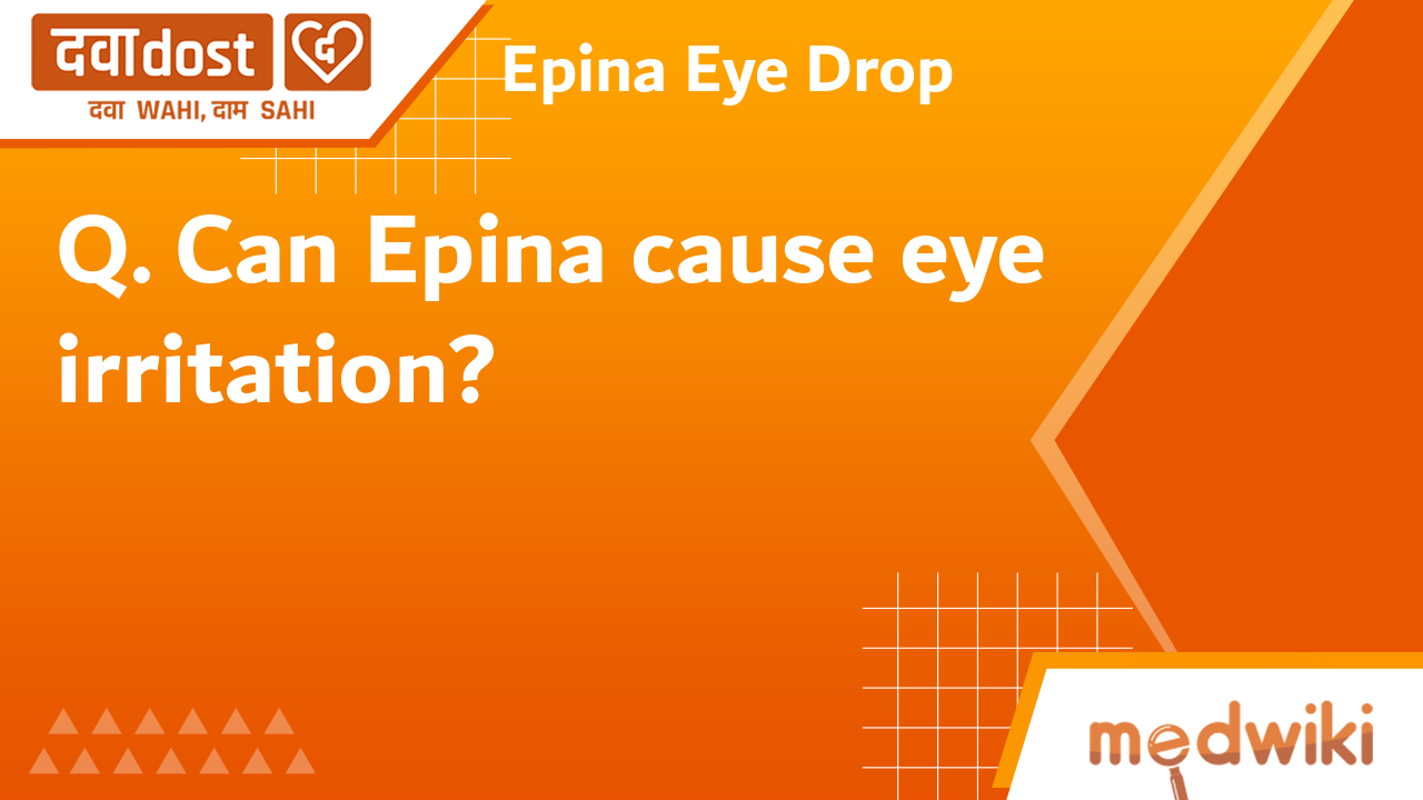 Epina Eye Drop - Cipla Ltd | Buy generic medicines at best price from ...