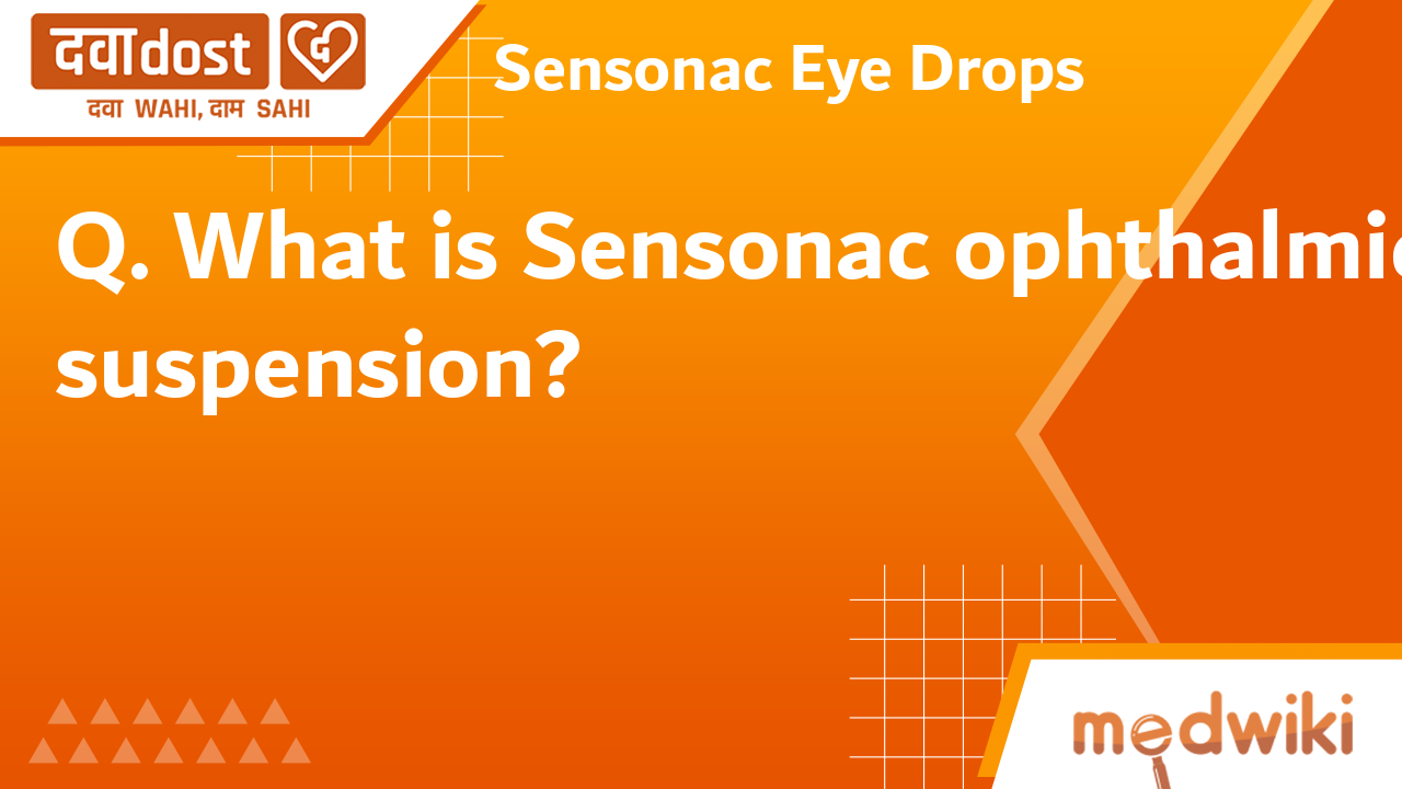 Sensonac Eye Drops - Senses Pharmaceuticals Ltd | Buy generic medicines ...