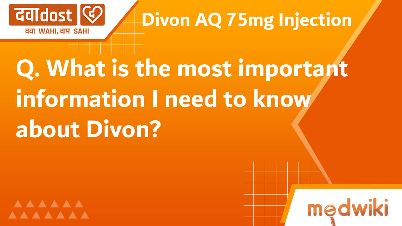 Divon AQ 75mg Injection - Micro Labs Ltd | Buy generic medicines at ...