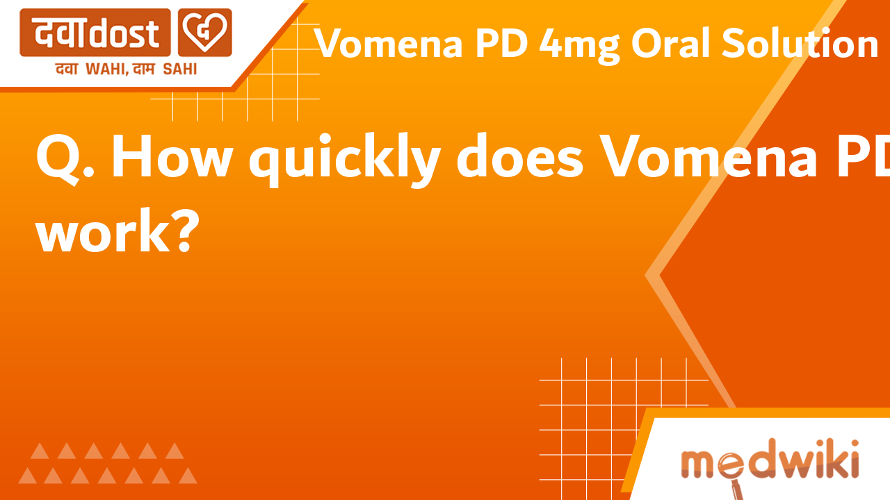 Vomena PD 4mg Oral Solution - Centaur Pharmaceuticals Pvt Ltd | Buy ...