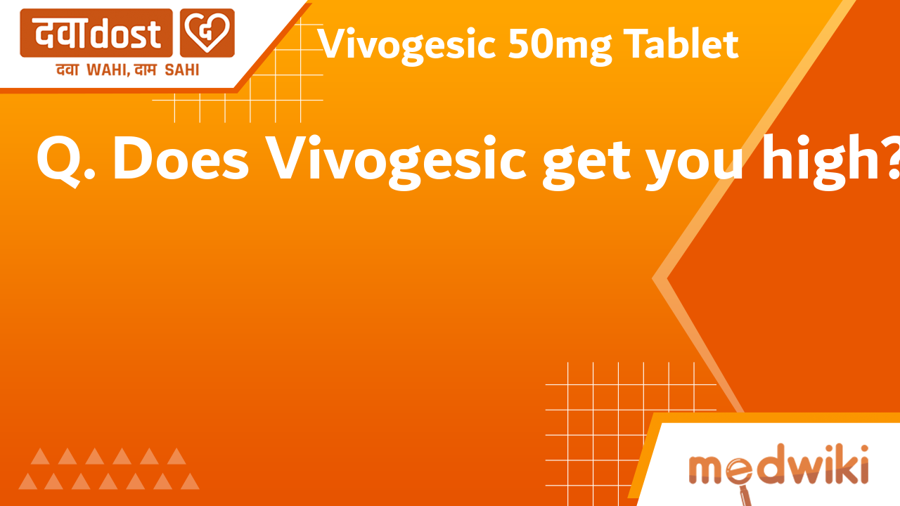 Vivogesic 50mg Tablet - BestoChem Formulations India Ltd | Buy generic ...