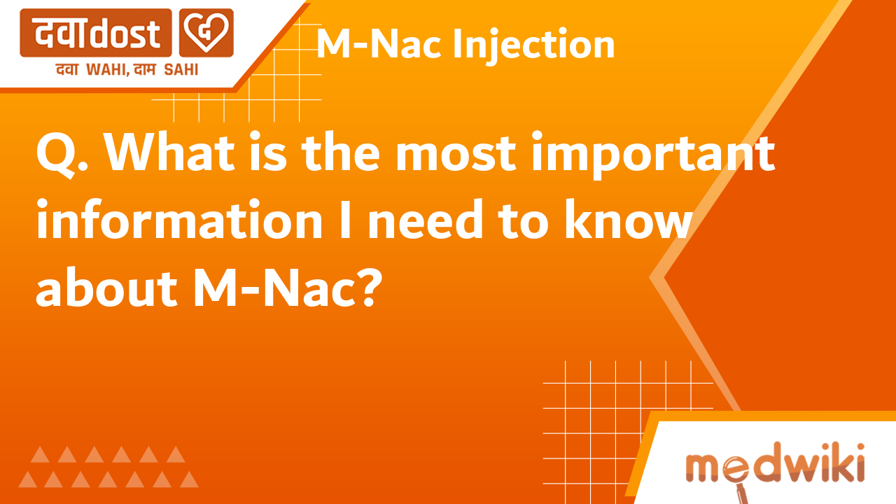 M-Nac Injection - Servocare Lifesciences Pvt Ltd | Buy generic ...