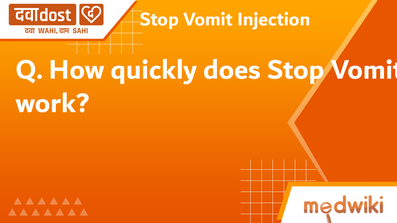 Stop Vomit Injection - Mediwill Life Sciences | Buy generic medicines ...