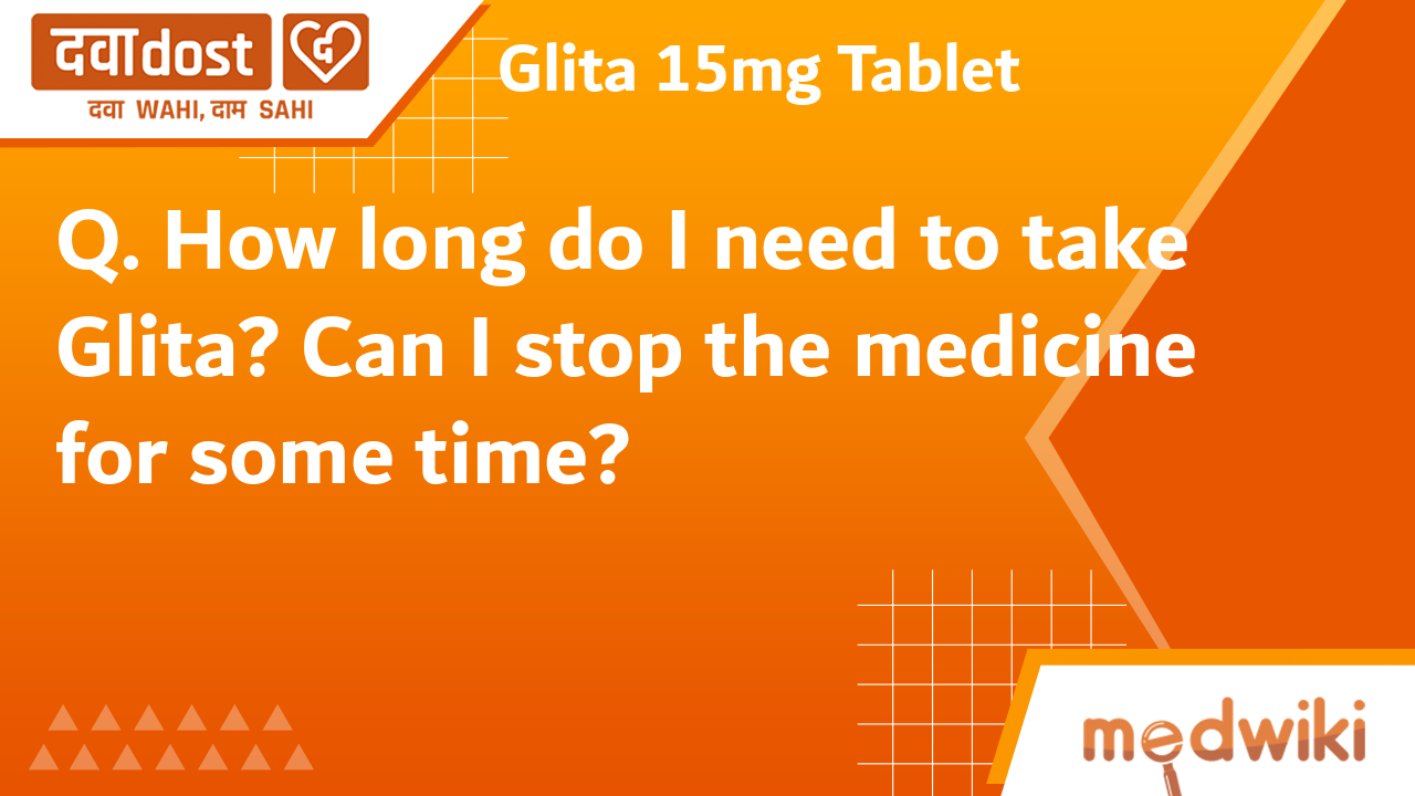 Glita 15mg Tablet - Stadmed Pvt Ltd | Buy generic medicines at best ...