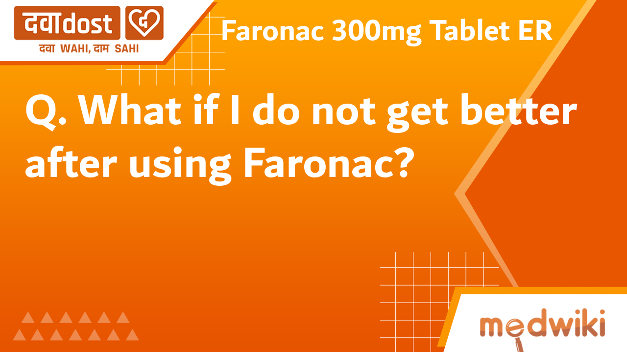 Faronac 300mg Tablet ER - Micro Labs Ltd | Buy generic medicines at ...