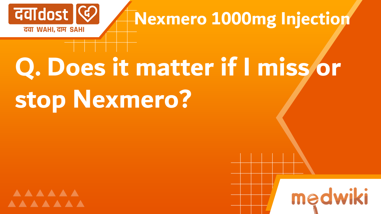 Nexmero 1000mg Injection - Nexkem Pharmaceuticals Pvt Ltd | Buy generic ...