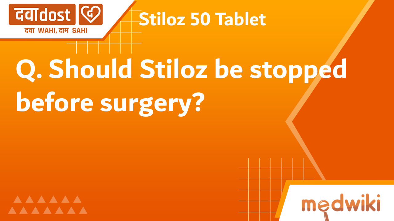 Stiloz 50 Tablet 15s - Integrace Pvt Ltd | Buy generic medicines at ...