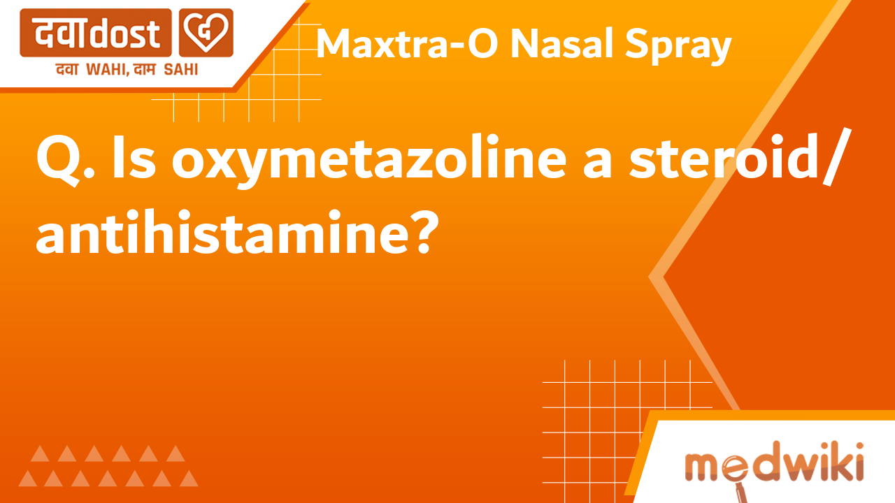 Maxtra-O Nasal Spray 10ml - Zuventus Healthcare Ltd | Buy generic ...