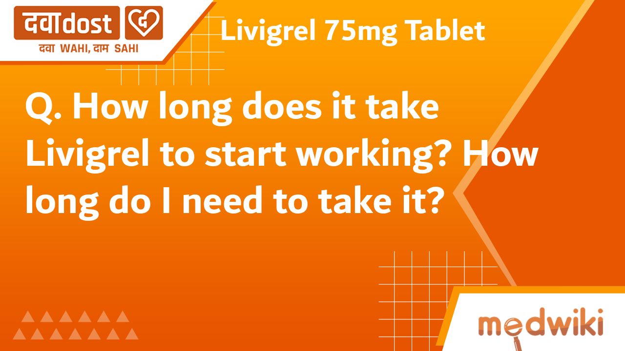 Livigrel 75mg Tablet - Lividus Pharmaceuticals Pvt Ltd | Buy generic ...