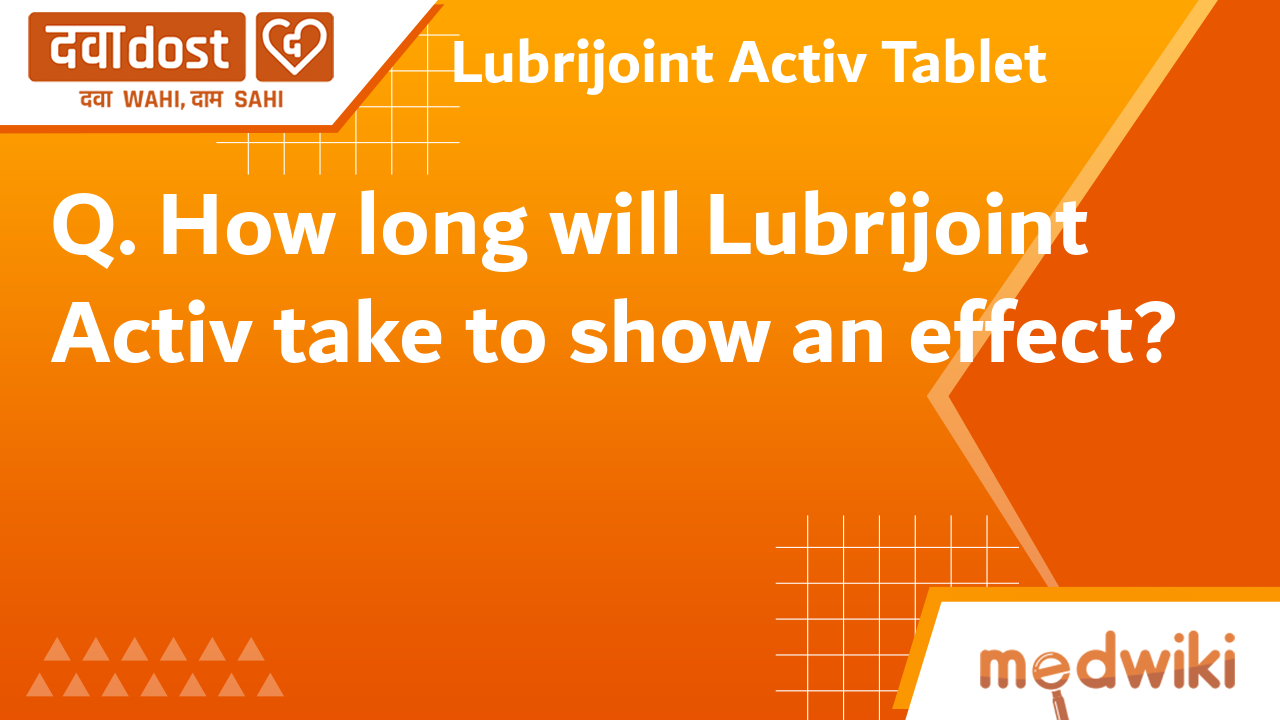 Lubrijoint Activ Tablet 30s - Wallace Pharmaceuticals Pvt Ltd | Buy ...