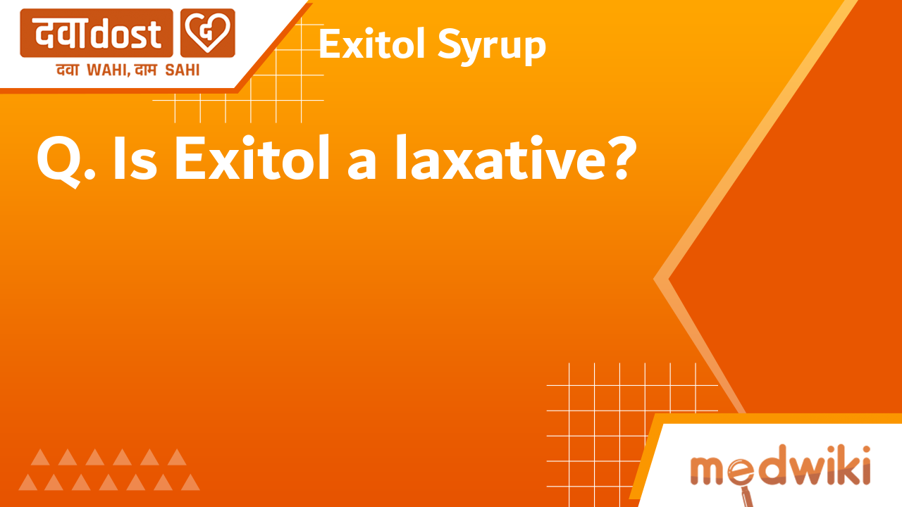 Exitol Syrup - Anglo-French Drugs & Industries Ltd | Buy generic ...
