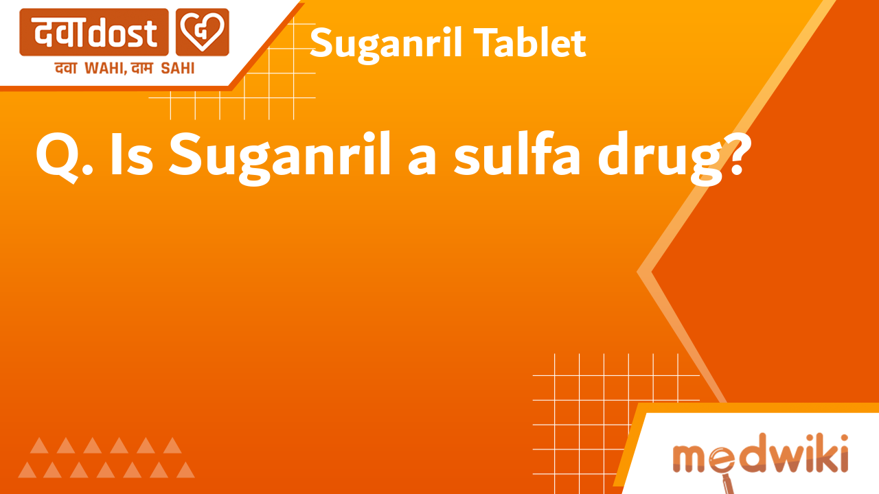 Suganril SL 20mg Tablet 15s - Abbott | Buy generic medicines at best ...