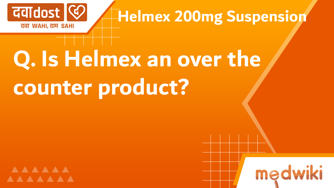 Helmex 200mg Suspension - Mars Therapeutics & Chemicals Ltd | Buy ...