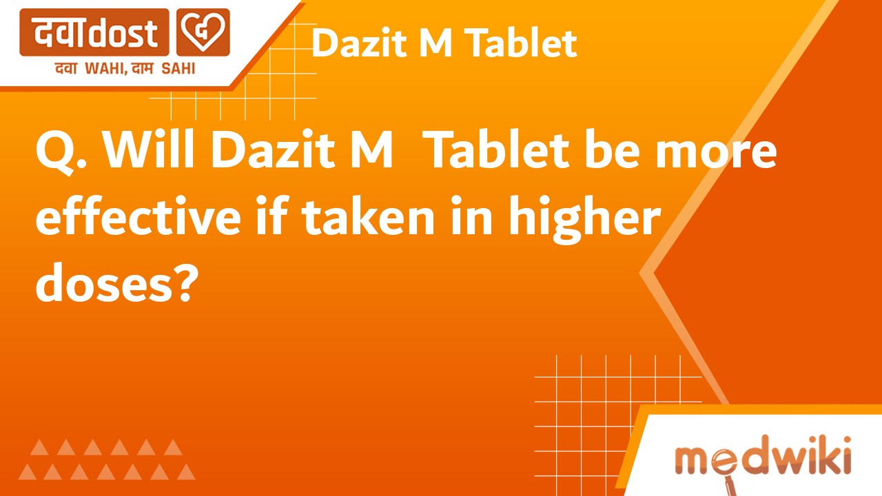 Dazit M 5mg/10mg Tablet 10s - Sun Pharmaceutical Industries Ltd | Buy ...