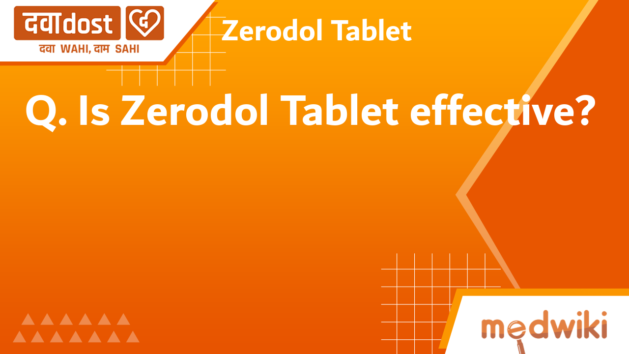 Zerodol Tablet - Ipca Laboratories Ltd | Buy generic medicines at best ...