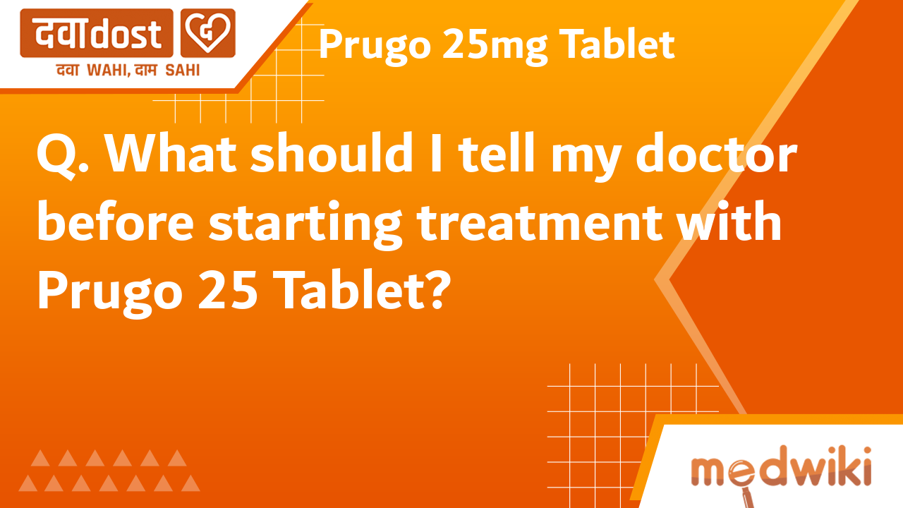 Prugo 25mg Tablet - Oaknet Healthcare Pvt Ltd | Buy generic medicines ...