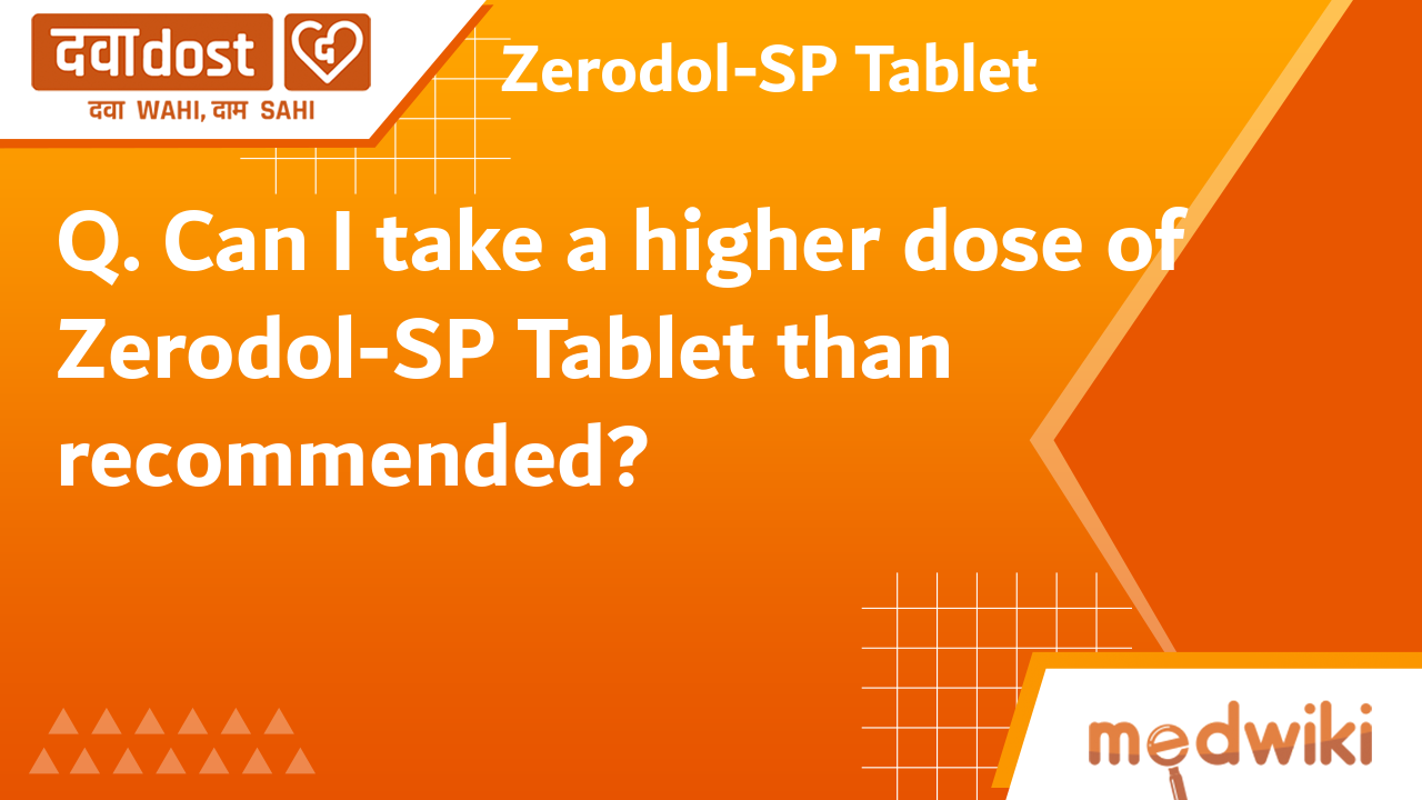Zerodol SP Tablet 10s - Ipca Laboratories Ltd | Buy generic medicines ...