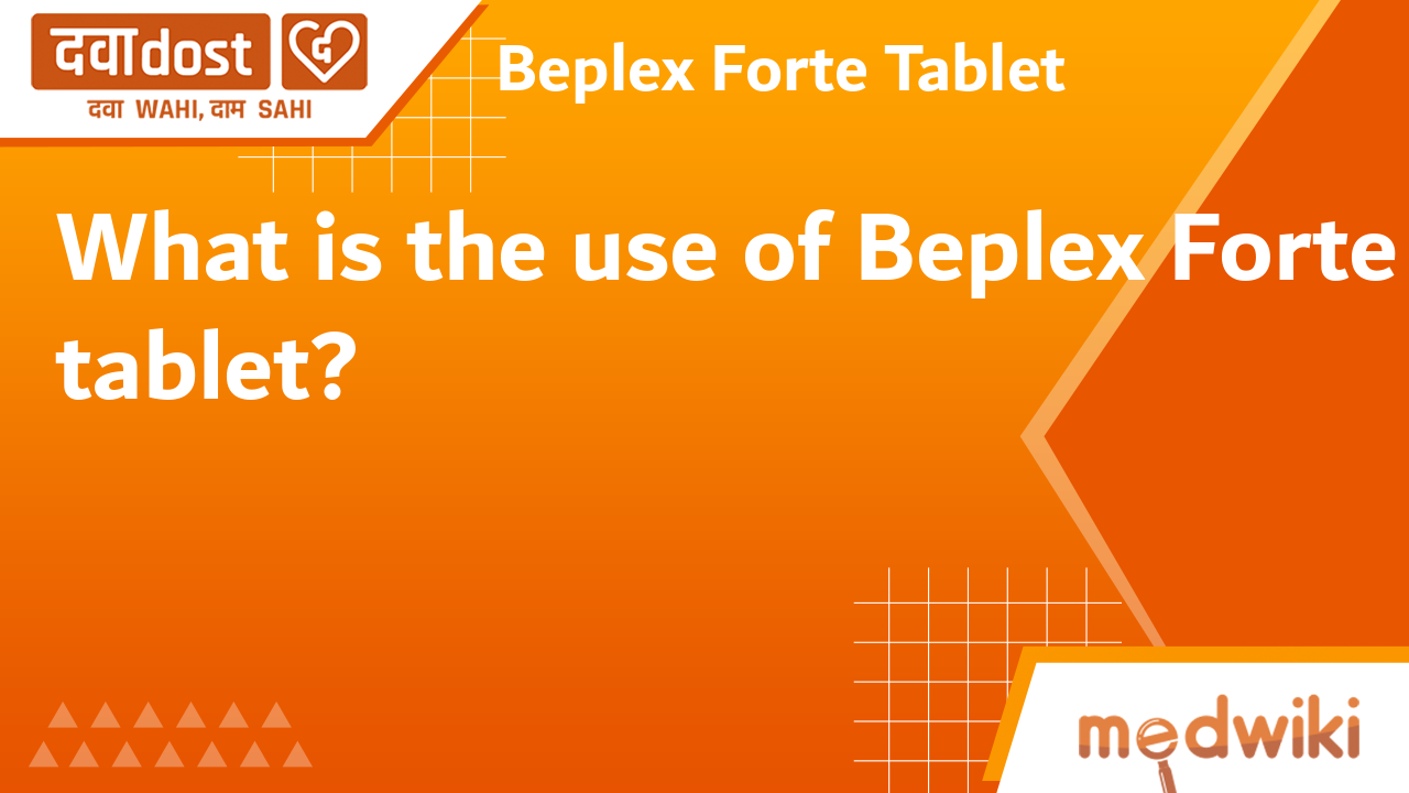 Beplex Forte Tablet 20s - Anglo-French Drugs & Industries Ltd | Buy ...