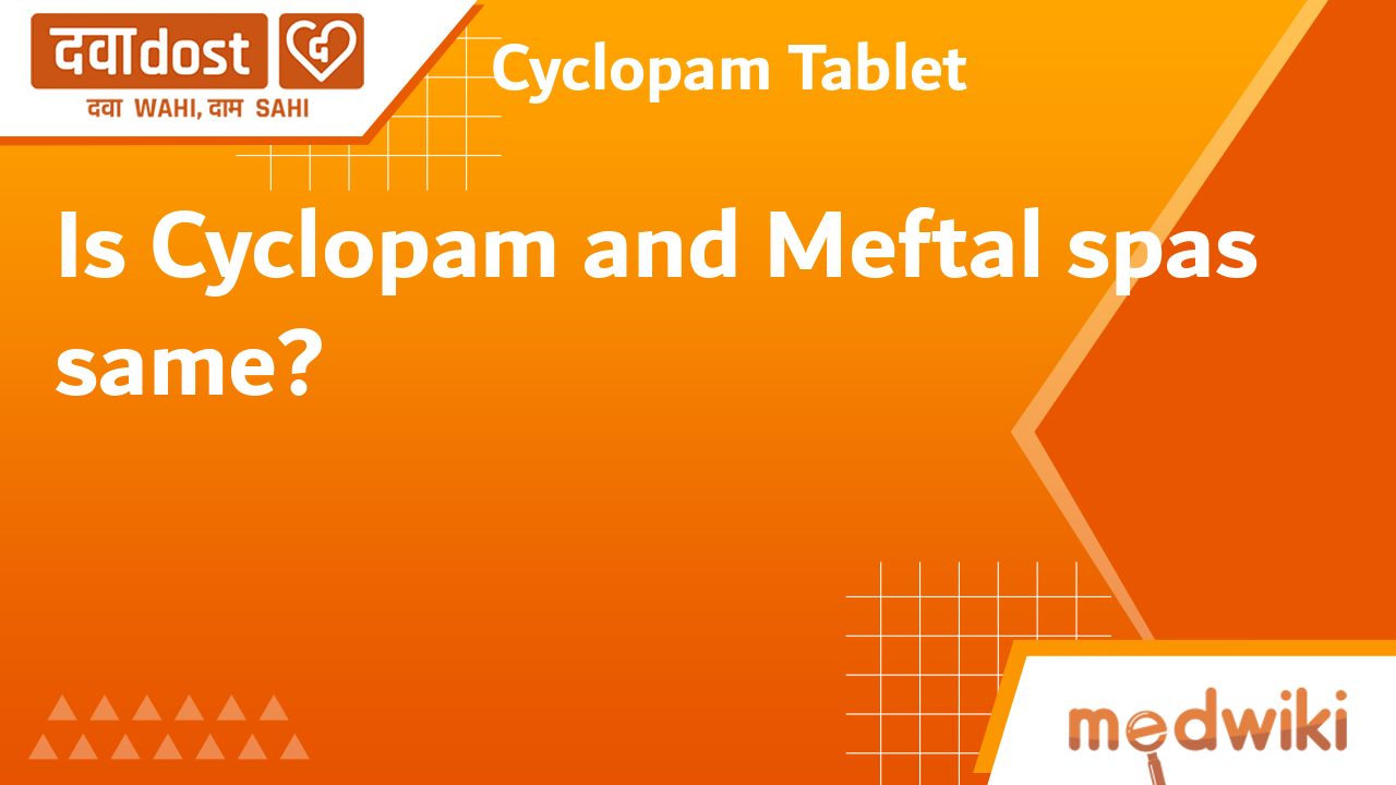 Cyclopam Tablet 10s - Indoco Remedies Ltd | Buy generic medicines at ...