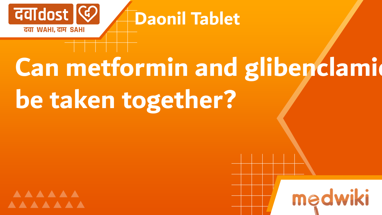 Daonil 5mg Tablet 30s - Emcure Pharmaceuticals Ltd | Buy generic ...