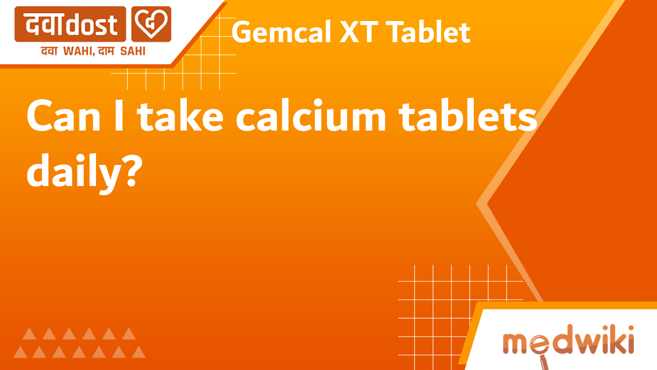 Gemcal XT Tablet 15s - Alkem Laboratories Ltd | Buy generic medicines ...