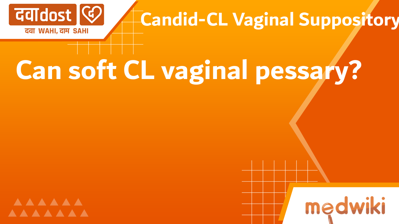 Candid CL Vaginal Suppository 3s - Glenmark Pharmaceuticals Ltd | Buy ...